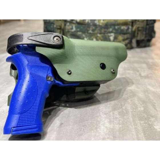 所羅門軍警用品 - GHOST-5.2 T75/T75K3/貝瑞塔92F 3級防搶槍套